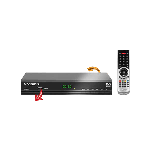 گیرنده دیجیتال تلویزیون X.Vision Set-Top Box XDVB-210